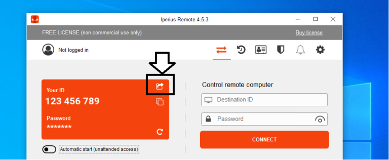 How to generate Assistance Invitations with Iperius Remote