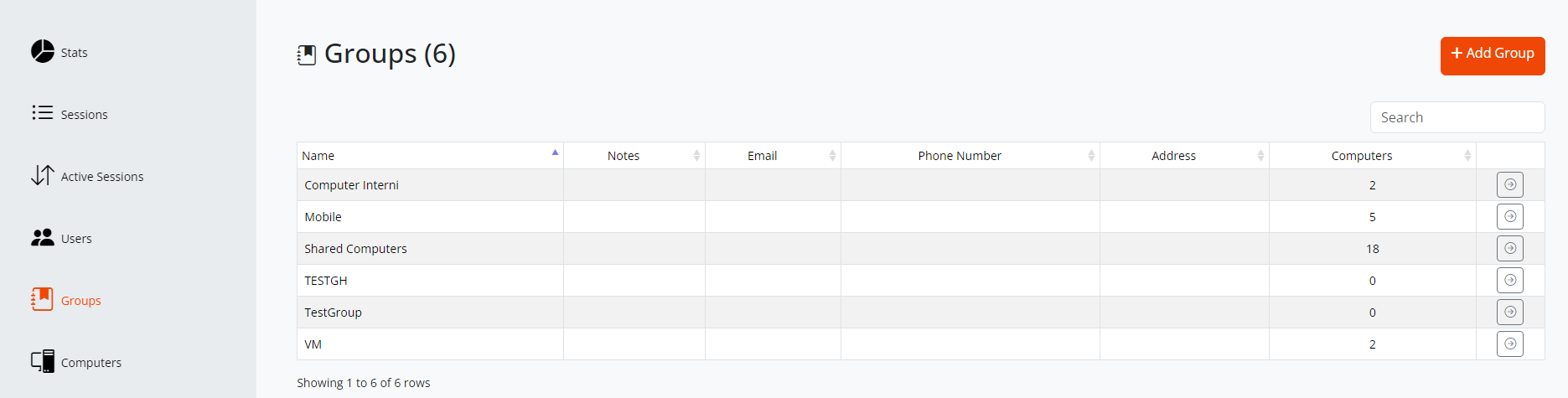 Iperius Remote Management Console : Web Administrative Area