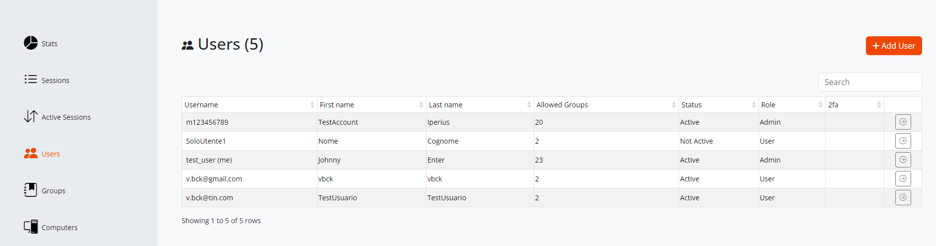 Iperius Remote Management Console : Web Administrative Area